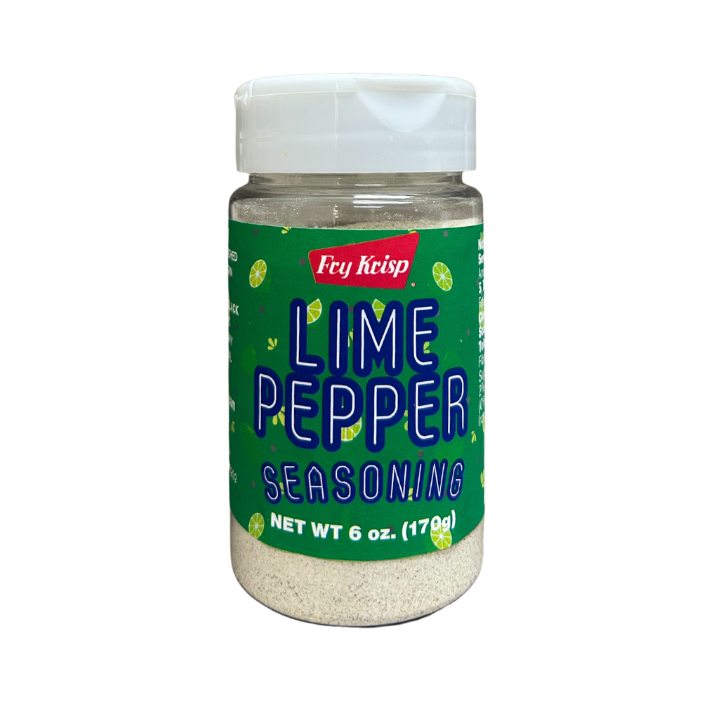 Lime Pepper Seasoning 6oz Shaker – Fry Krisp