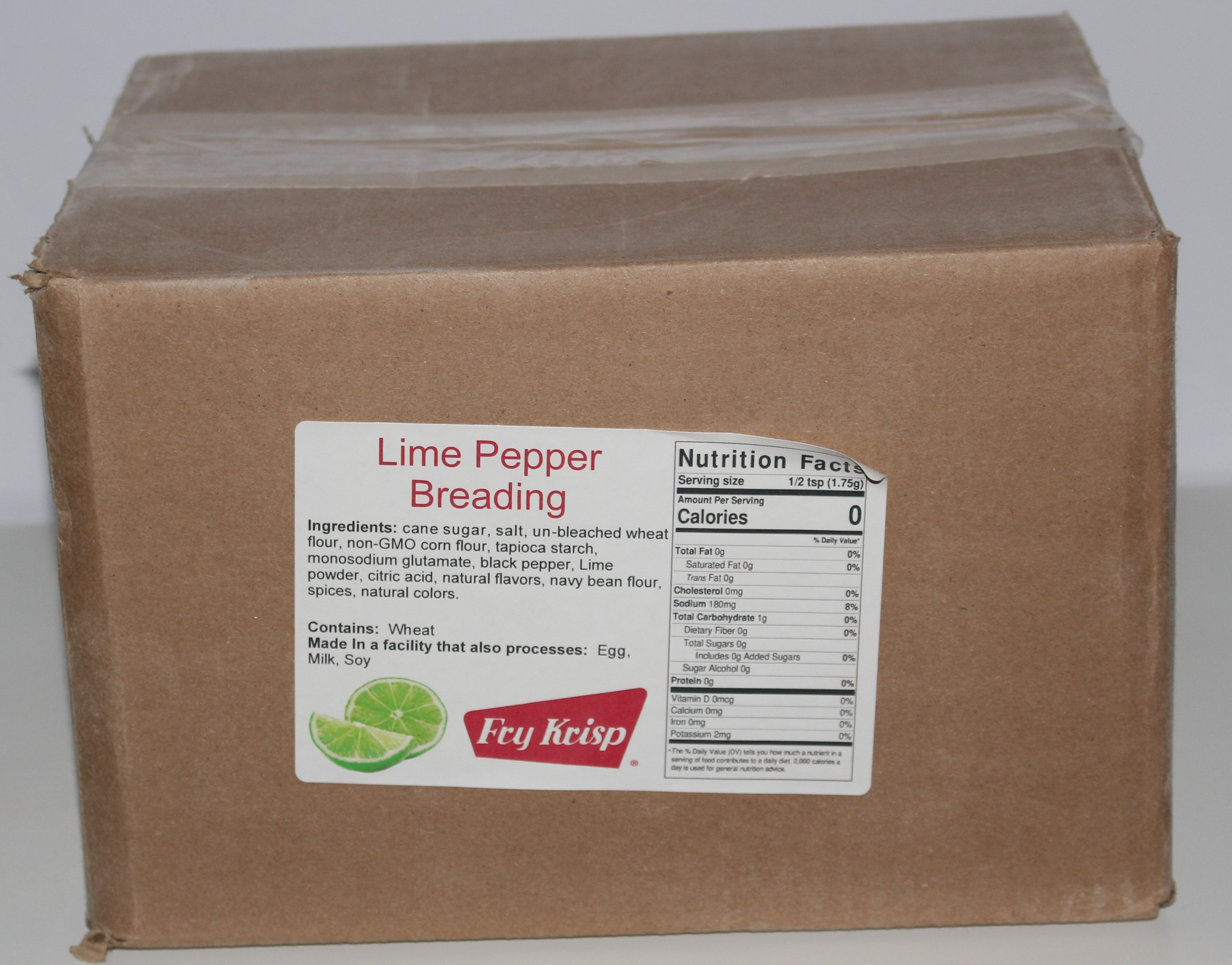 Lime Pepper Breading 25lb Case – Fry Krisp